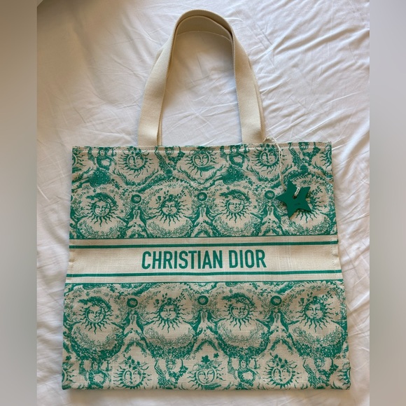 Dior | Bags | Christian Dior Riviera Dioriviera Beach Tote Bag 224 ...